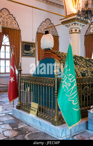Bursa, Turkey - February 04, 2017: People are walking in the Park near ...