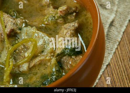 Stewed Mutton Medieval - Hericot of Mutton Stock Photo - Alamy