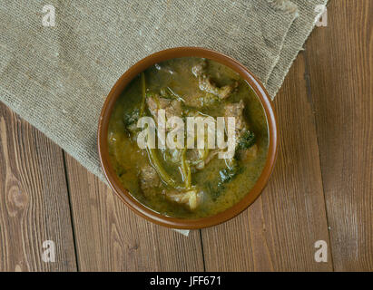 Stewed Mutton Medieval - Hericot of Mutton Stock Photo - Alamy