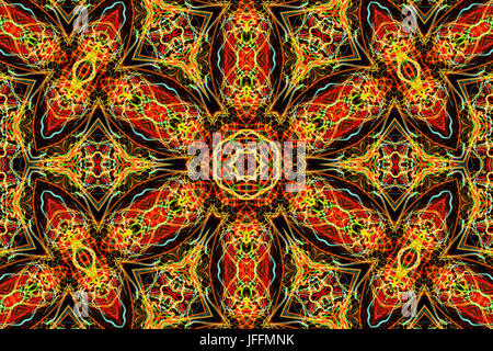 abstract color background with luminous lines Stock Photo - Alamy