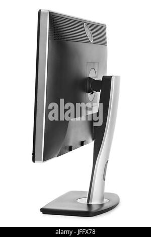 black computer monitor rear view Stock Photo - Alamy