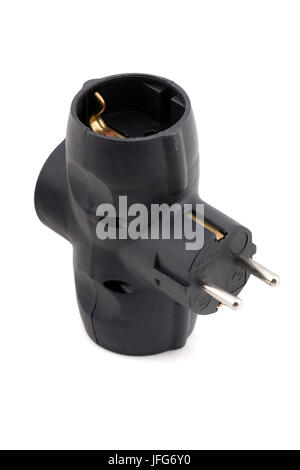Multi sockets and plugs Stock Photo - Alamy