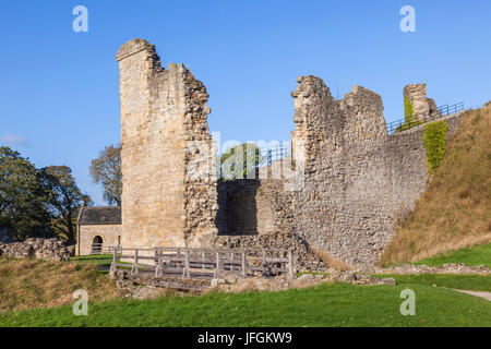 England, Yorkshire, Pickering, Pickering Castle Stock Photo - Alamy