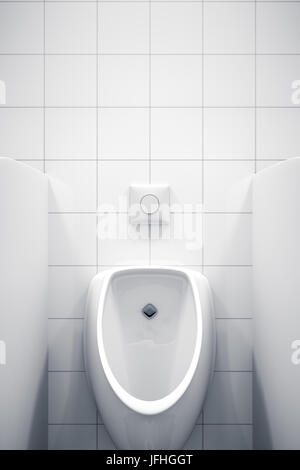 Public toilet urinal background, 3d rendering Stock Photo - Alamy