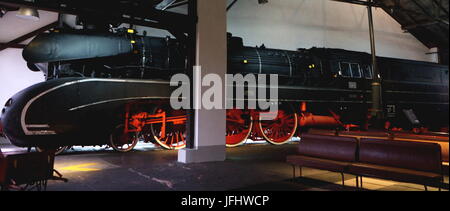 Famous 10 001 steam Engine in Bavaria Stock Photo - Alamy