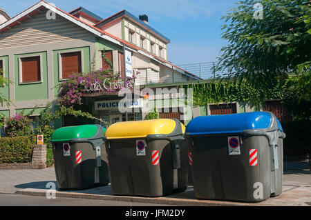 Selective waste collection Stock Photo - Alamy