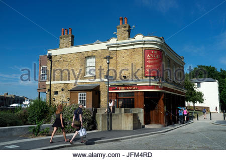 The Angel public house Rotherhithe London, England UK Stock Photo - Alamy