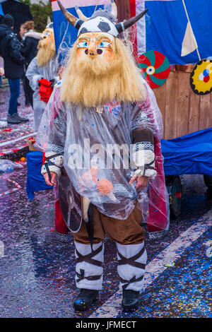 Participant in the Basel Carnival in Basel , Switzerland Stock Photo ...