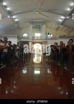 0707jfInterior construction Santo Niño Parish Church in Bustos ...