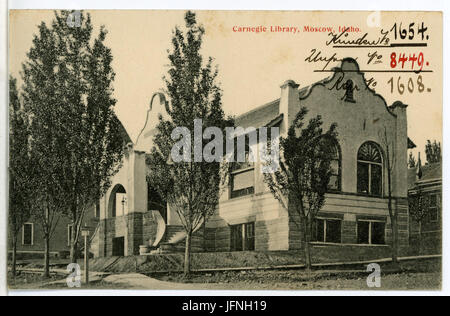 Moscow. Carnegie Library, Moscow, Idaho Stock Photo - Alamy