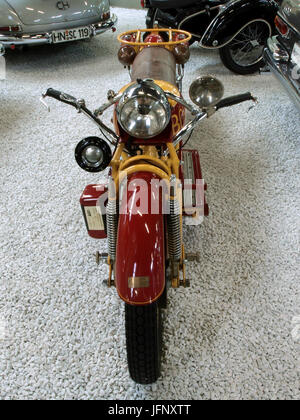 The 1938 Böhmerland 608cc 24hp motorcycle, displayed at the Auto ...