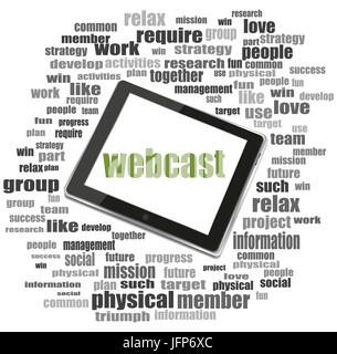 Web design text concept isolated over white background Stock Photo - Alamy