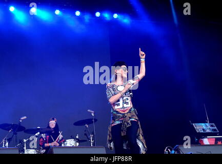 Australian band The Avalanches Stock Photo - Alamy