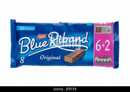 Blue Riband Biscuits Stock Photo - Alamy