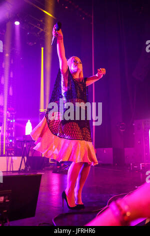 Lilly Allen gig at O2 Apollo Manchester Stock Photo - Alamy