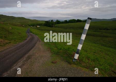 Country road near Torloisk, isle Of Mull, Scotland Stock Photo - Alamy