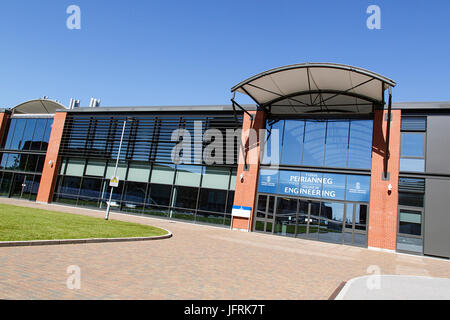 Swansea Bay Campus - Engineering Building Stock Photo - Alamy