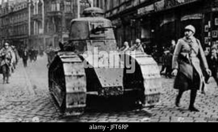 The Renault FT-17 was a French World War I tank, known for its ...