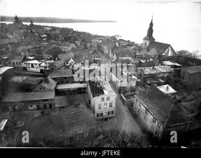 31 Cammin in Pommern 1935 - Widok z wieży katedralnej na północno ...