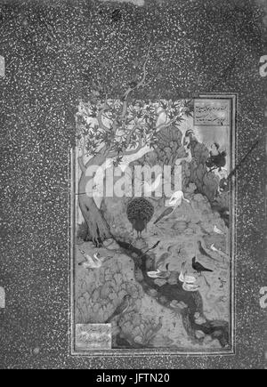 ‘The Concourse of the Birds‘, Folio 11r from a Mantiq al-tair (Language ...