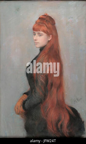 Alice Louis-Guérin, by Paul-César Helleu Stock Photo - Alamy