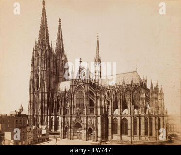 The Cologne Cathedral (Kölner Dom) is an iconic Gothic structure ...