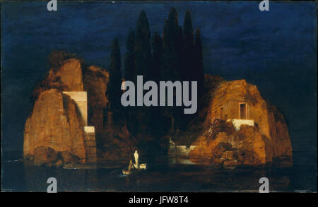 Die Toteninsel Ii By Arnold Böcklin An Oil Painting In The