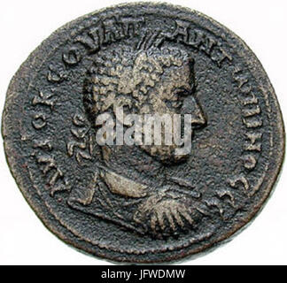 The Bronze Uranius Antoninus-Elagabal stone is an ancient artifact ...