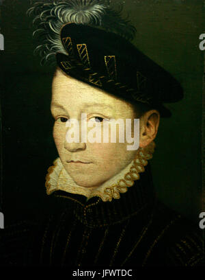 François Clouet’s ‘Portrait of Charles IX’ portrays the French king ...