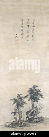 This late 13th-century painting, attributed to an anonymous artist, depicts the crucifixion of ...