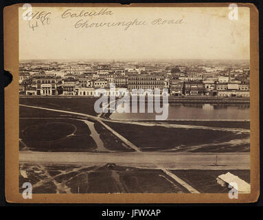 old photo of Chowringhee Road- Calcutta now kolkatta west bengal INDIA ...