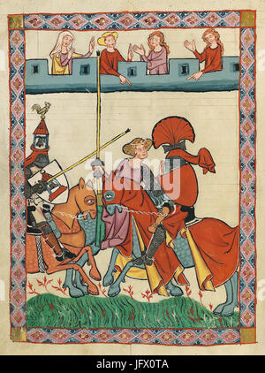 CODEX MANESSE An early to middle 14th century German manuscript ...