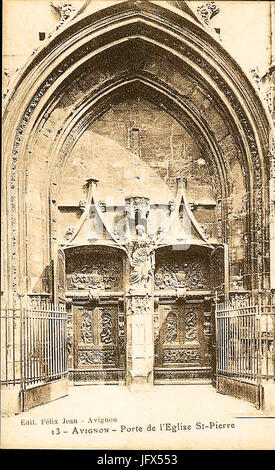 Avignon Église Saint-Pierre Stock Photo - Alamy