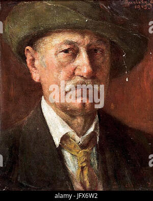 Baditz Önarckép 1913 Stock Photo - Alamy