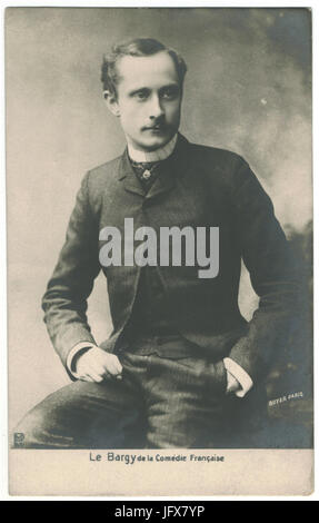 BARGY, Charles Gustave Auguste le PMM. Comédie Française. Photo Boyer ...