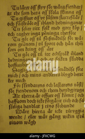 Bibelöversättningarna av år 1536 band I 138 Stock Photo - Alamy