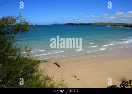 Harlyn bay, near Padstow, North Cornwall, England, UK Stock Photo - Alamy