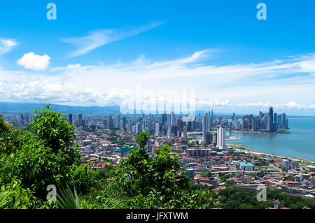 Panama City View from Ancon Hill Stock Photo - Alamy