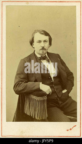 Gustave Doré. Portrait photograph of the French artist Paul Gustave ...