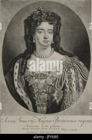 Drawing of Queen Anne Stock Photo - Alamy