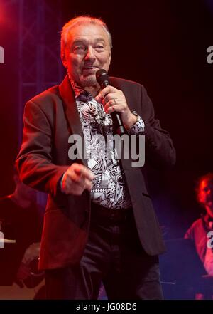 Piestany, Slovakia. 01st July, 2017. Czech pop singer Karel Gott ...