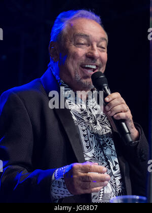 Piestany, Slovakia. 01st July, 2017. Czech pop singer Karel Gott ...