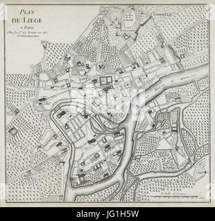 A map by Georges-Louis Le Rouge from the 18th century, illustrating the ...