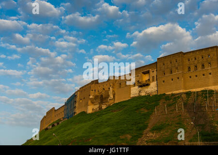 The citadel of Erbil (Hawler), capital of Iraq Kurdistan, Iraq, Middle ...
