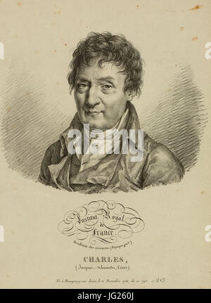 Jacques Alexandre César Charles Stock Photo - Alamy