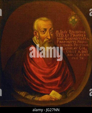Jan Brożek portr Stock Photo - Alamy