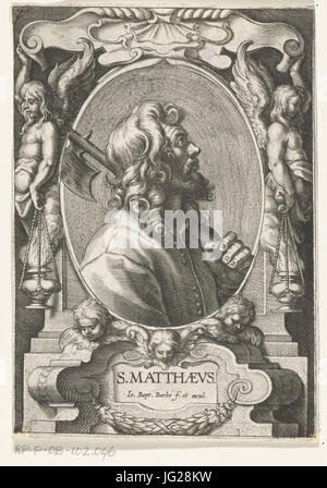 Apostle Matthew. The Apostle Matthew with a halberd Stock Photo - Alamy