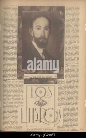 Jenaro Prieto Letelier , Crítica literaria Stock Photo - Alamy