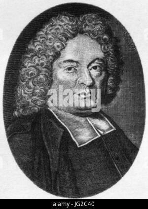 Johann Reinhard Hedinger, Porträt Stock Photo - Alamy