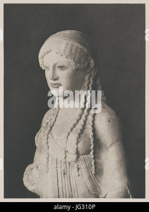 The 1919 photograph by Daniel Boissonnas depicts the Temple of Apollo ...
